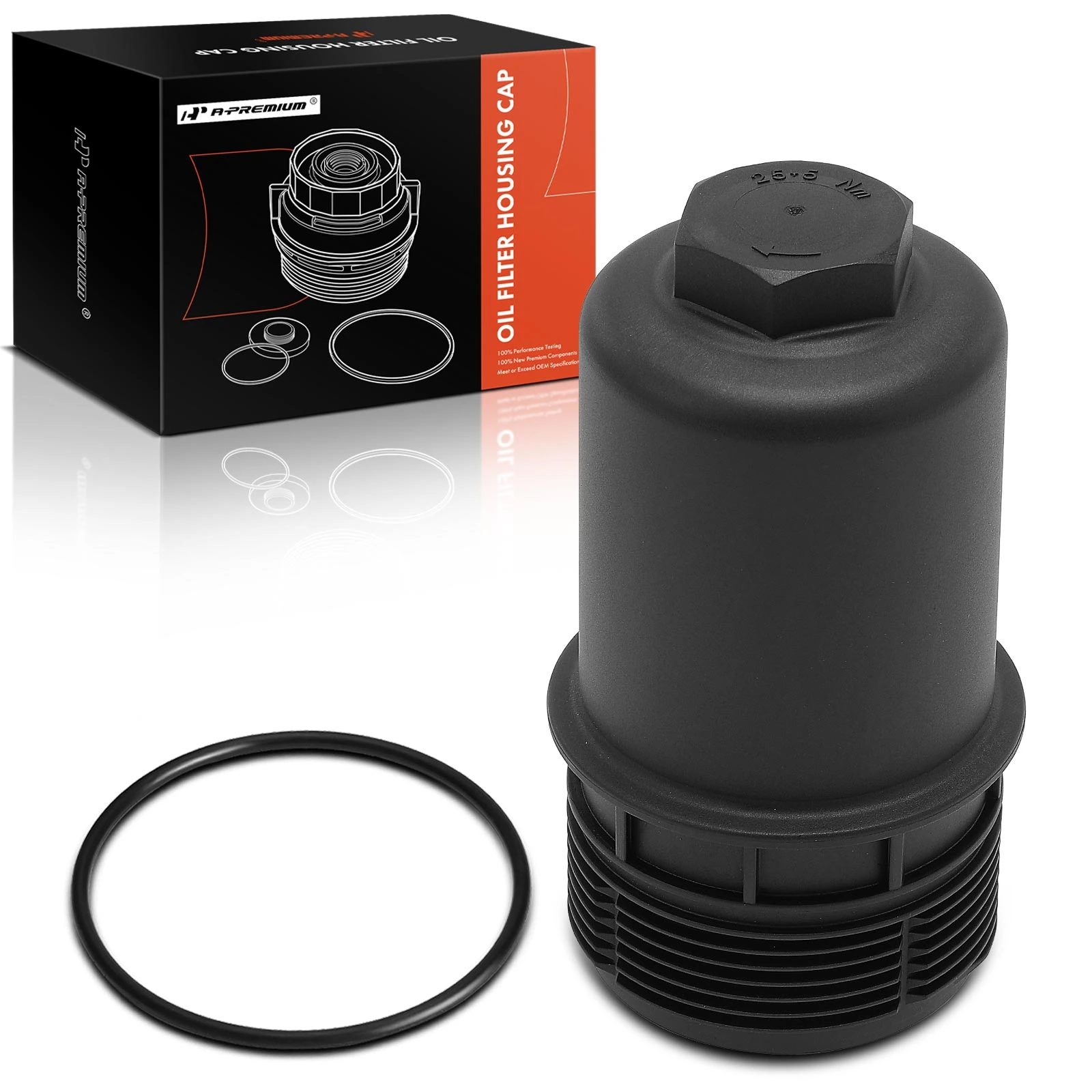 Engine Oil Filter Housing Cover Cap for 2016 Volkswagen Passat | A-Premium