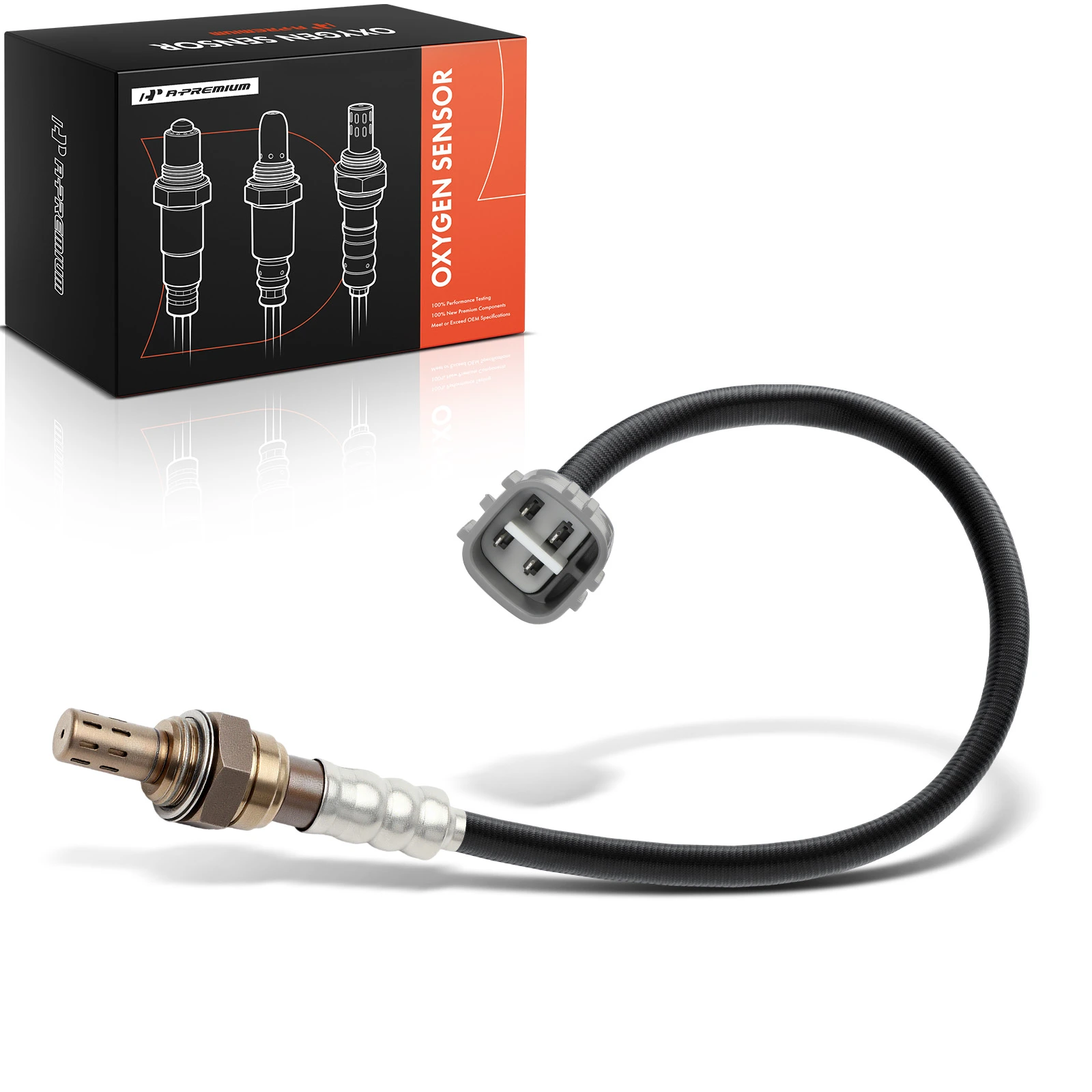 2011 Subaru Impreza 1-Pc Oxygen Sensor 4-Pin A-Premium APOS0072 | A-Premium