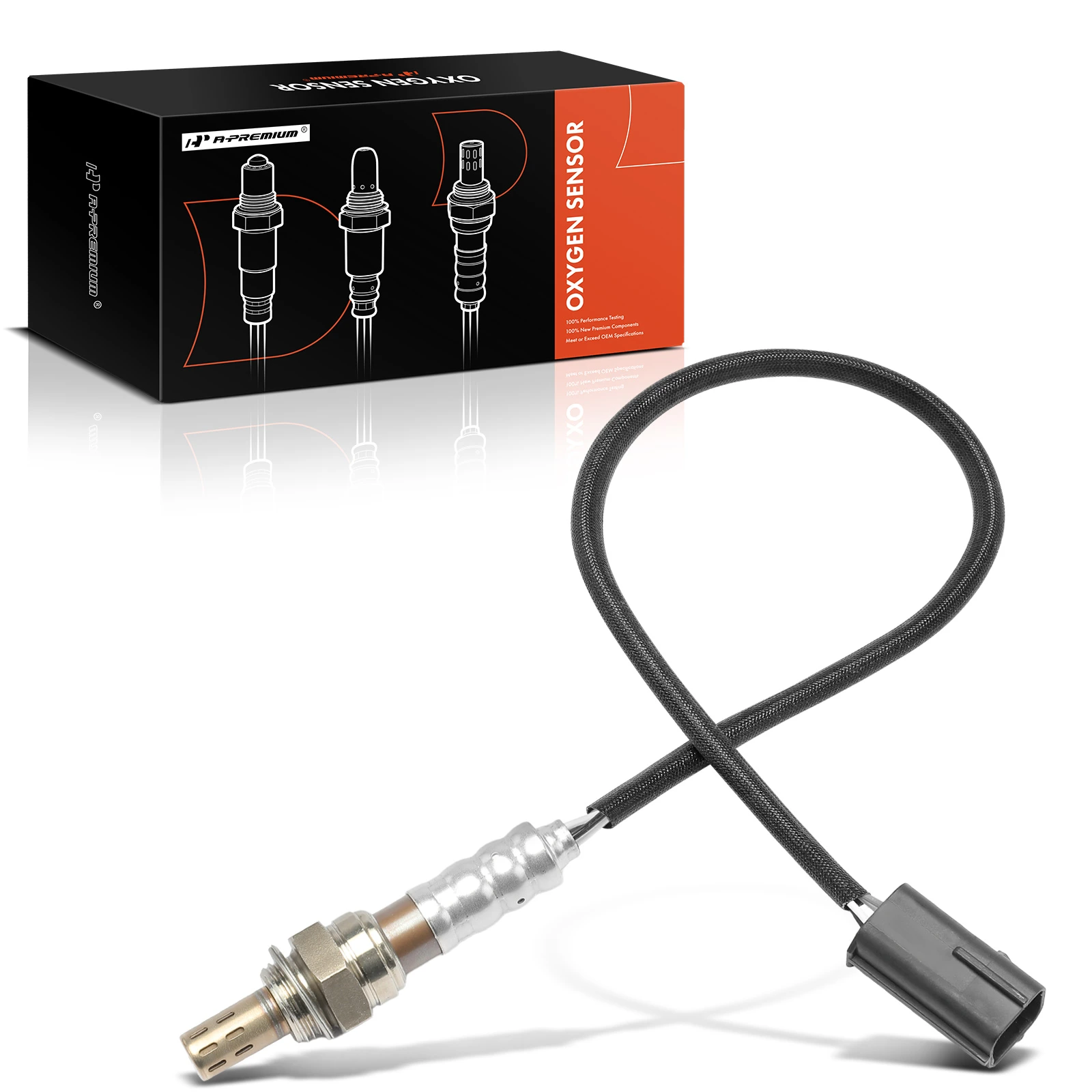 2011 Nissan 370Z 1-Pc Oxygen Sensor 4-Pin A-Premium OS088 | A-Premium