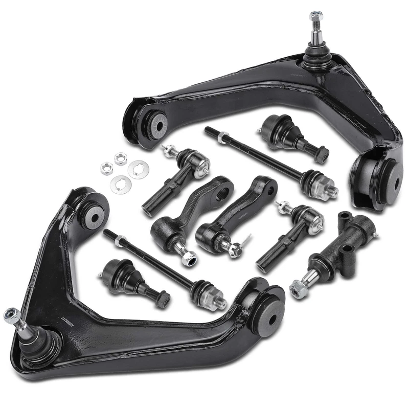 11 Pcs Control Arm with Ball Joint & Tie Rod End for 2003-2007 Hummer ...