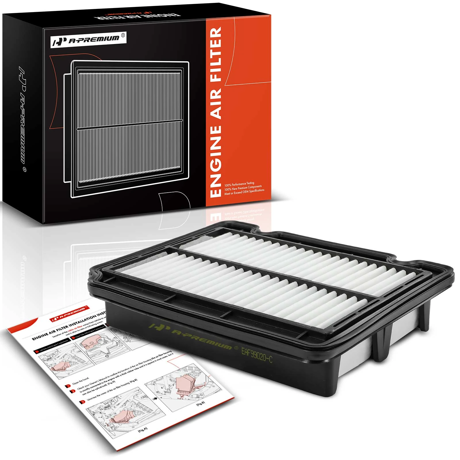 Engine Air Filter for 2009 Chevrolet Aveo5 | A-Premium