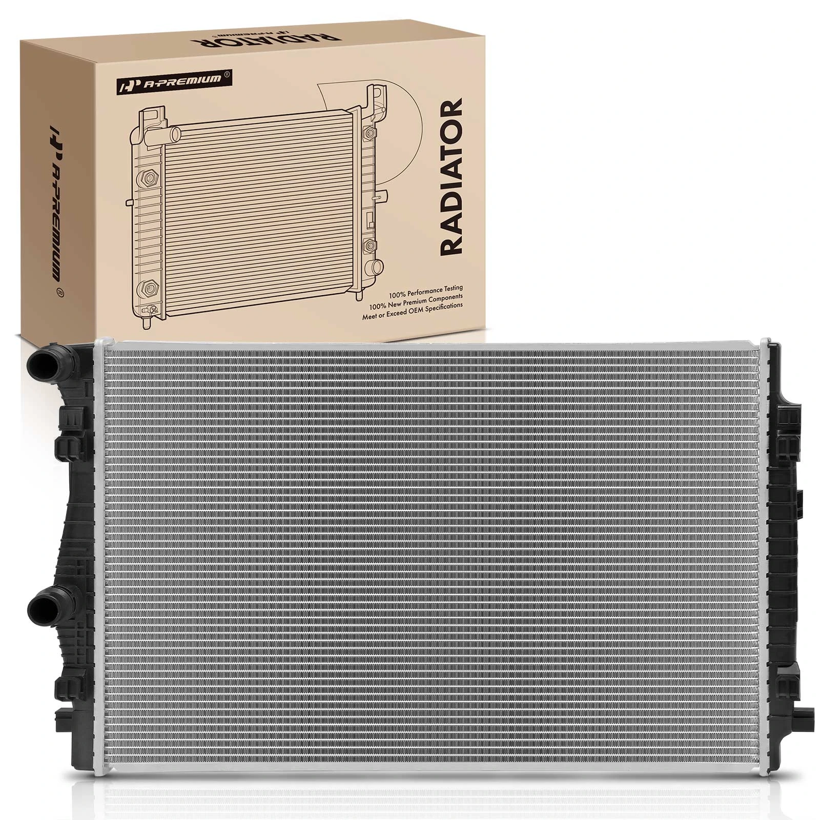 A-Premium APRAD2265 2021 Volkswagen Jetta Radiator Front | A-Premium