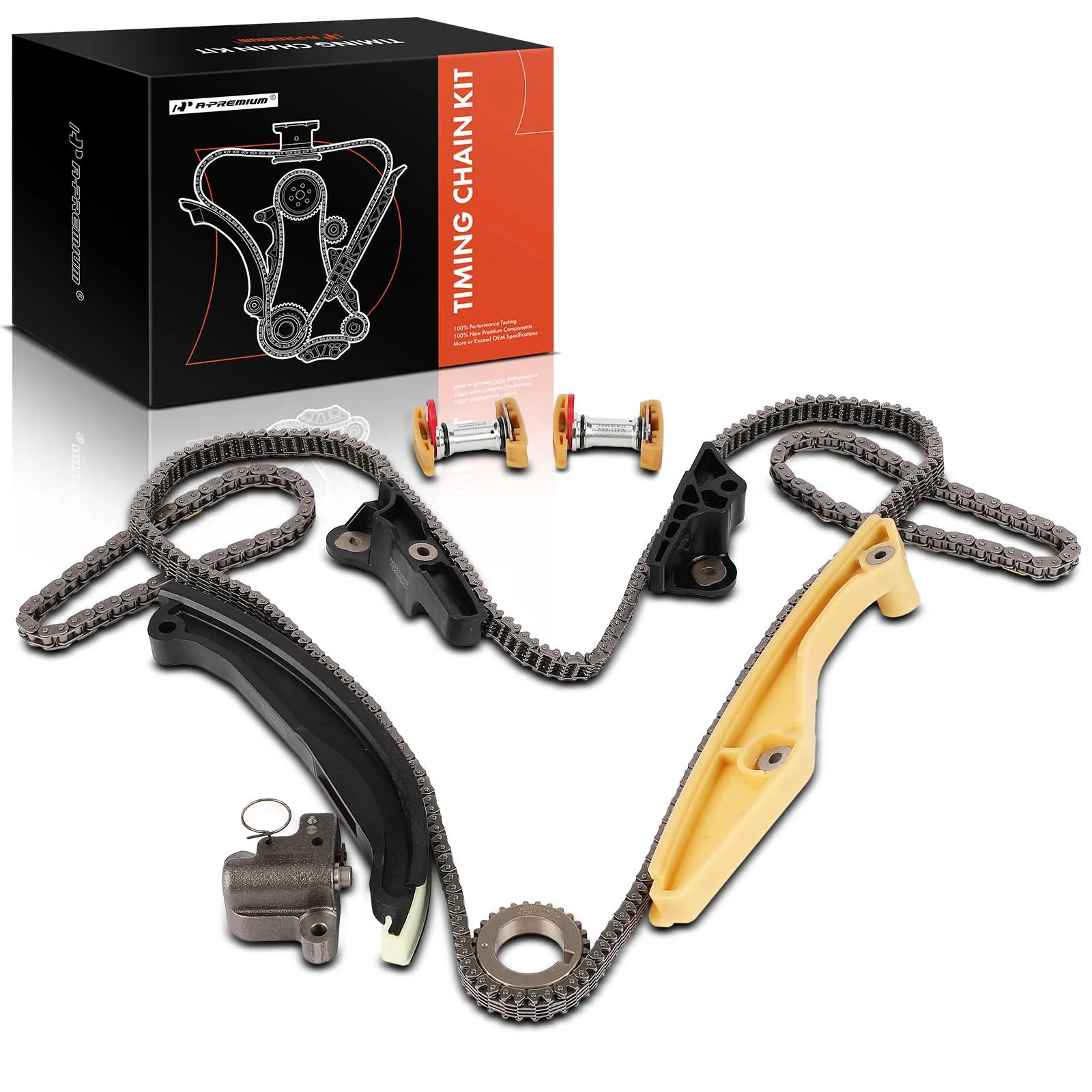 13 Pcs Engine Timing Chain Kit for 2012 Ford F-150 | A-Premium