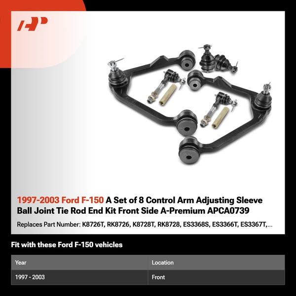 Best-Selling 1997-2003 Ford F-150 Control Arm Adjusting Sleeve Ball ...