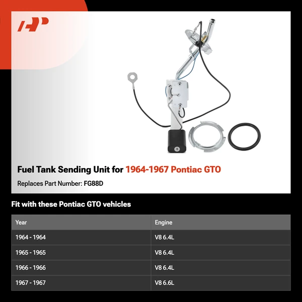 Fuel Tank Sending Unit for 1964-1967 Pontiac GTO | A-Premium