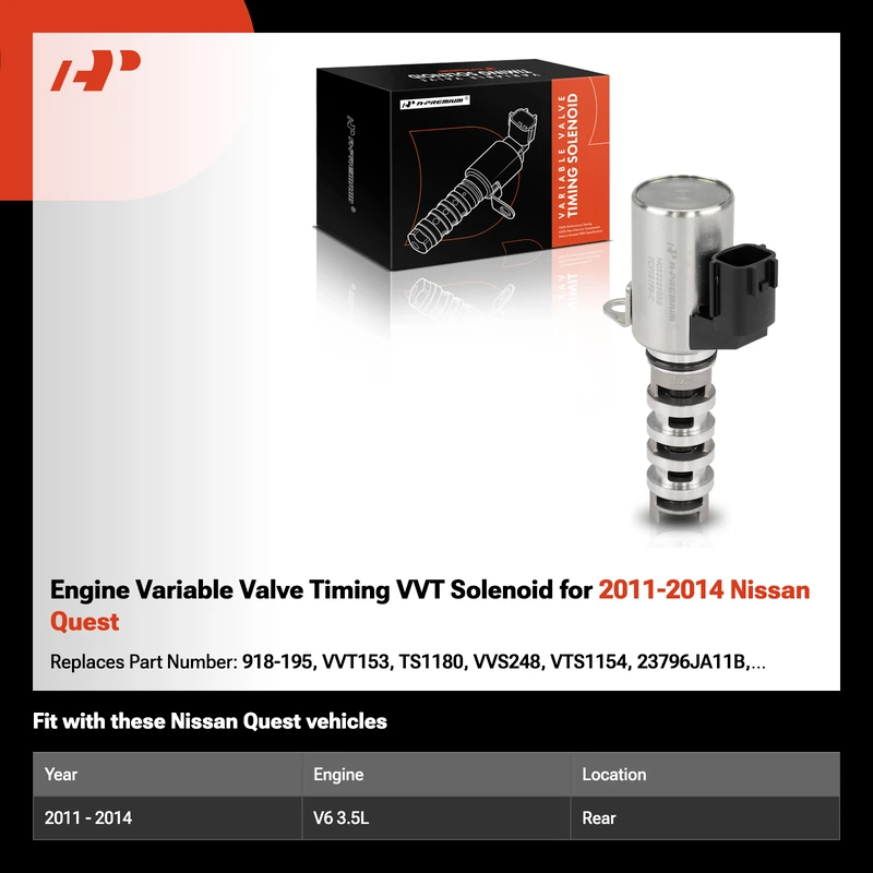Engine Variable Valve Timing VVT Solenoid for 2011-2014 Nissan Quest ...