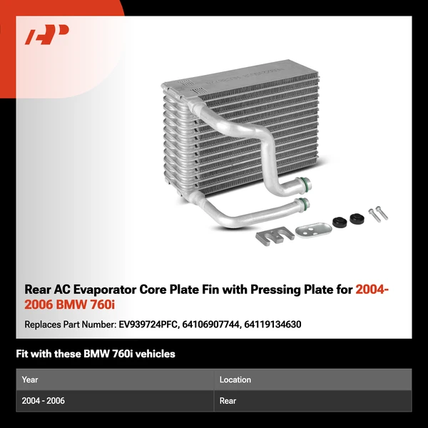 2004-2006 BMW 760i AC Evaporator APAEC083 Deal | A-Premium