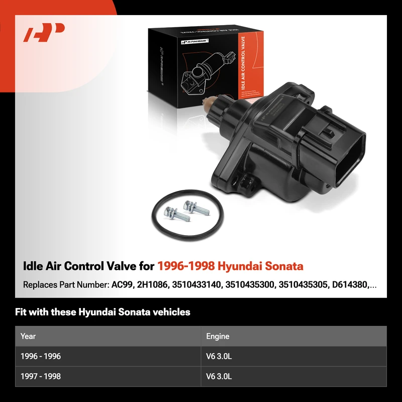 Idle Air Control Valve for 1996-1998 Hyundai Sonata | A-Premium