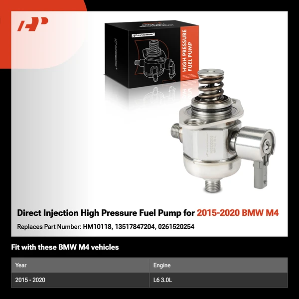 2015-2020 BMW M4 High Pressure Fuel Pump APHFP063 Components | A-Premium