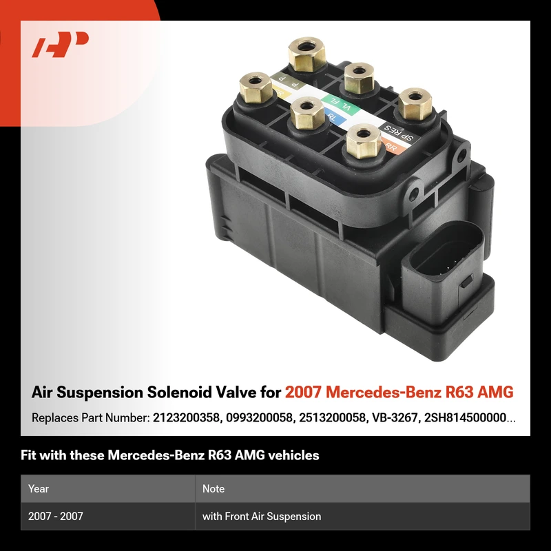 Air Suspension Solenoid Valve for 2007 Mercedes-Benz R63 AMG | A-Premium