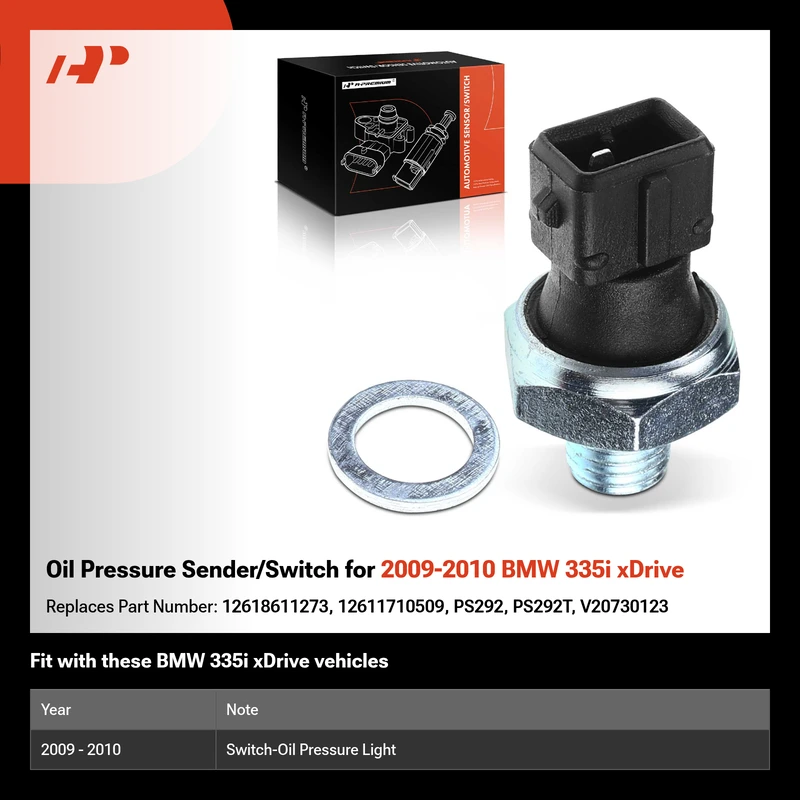 Oil Pressure Sender/Switch for 2009-2010 BMW 335i xDrive | A-Premium