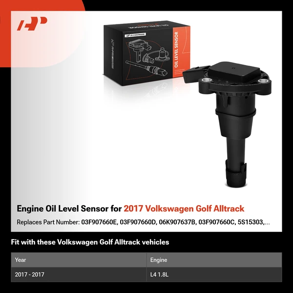 2017 Volkswagen Golf Alltrack Oil Level Sensor APOLS056 Long Life | A ...