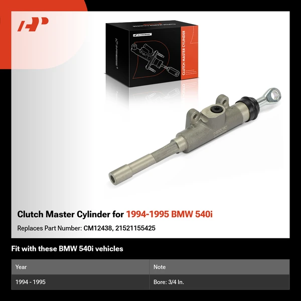 Top-Rated 1994-1995 BMW 540i Clutch Master Cylinder APCMC048 | A-Premium
