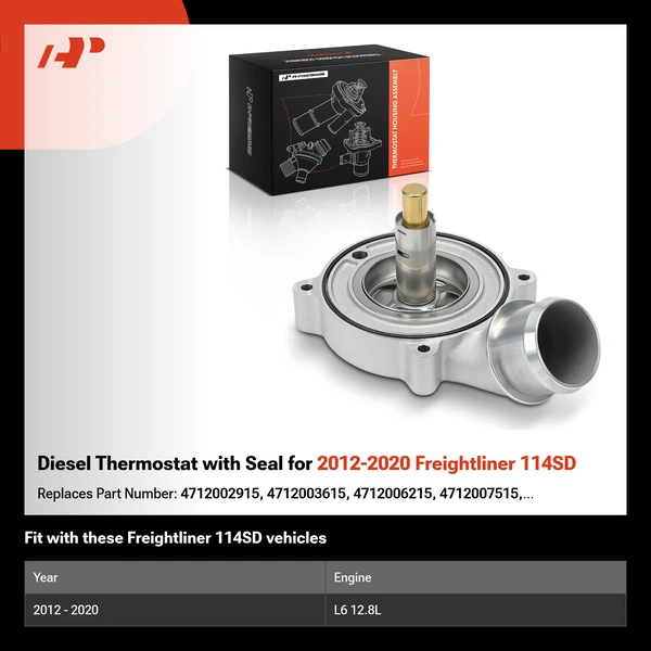 2012-2020 Freightliner 114SD Thermostat APTHA0343 Optimized | A-Premium