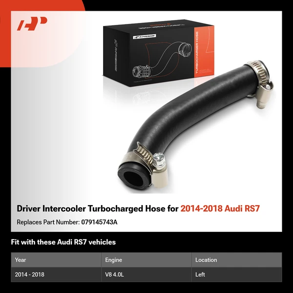 2014-2018 Audi RS7 Turbocharged Hose APTH0187 for Sale | A-Premium