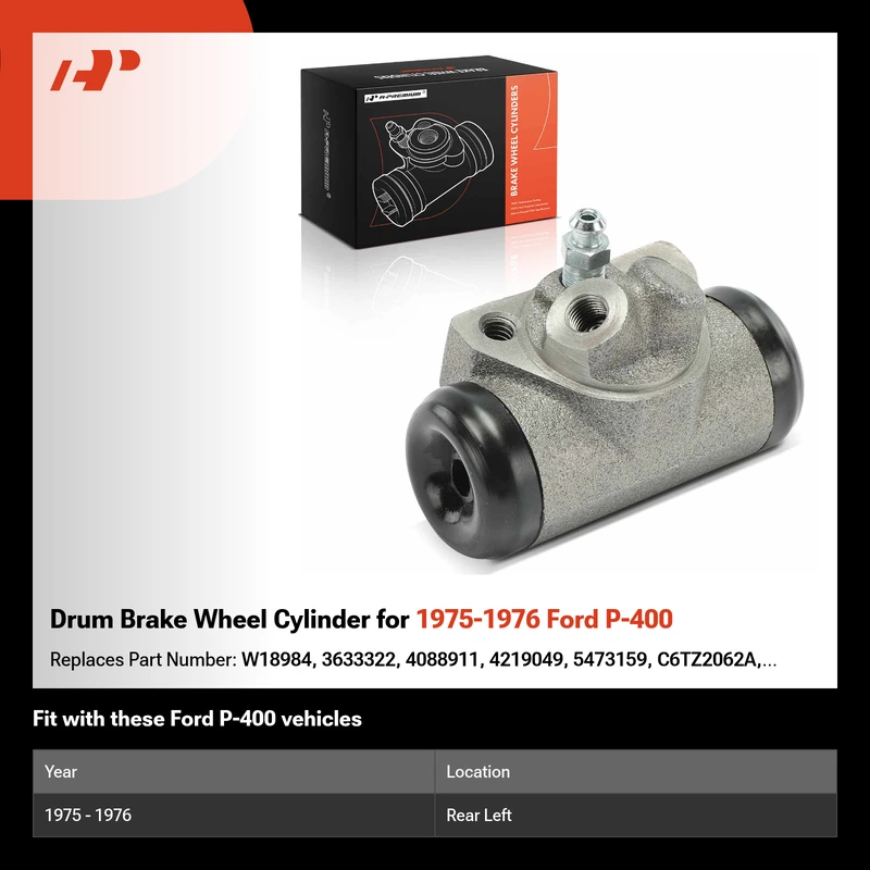 Drum Brake Wheel Cylinder for 1975-1976 Ford P-400 | A-Premium