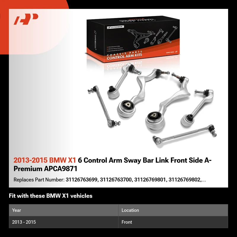 Buy 2013-2015 BMW X1 Control Arm Sway Bar Link APCA9871 | A-Premium