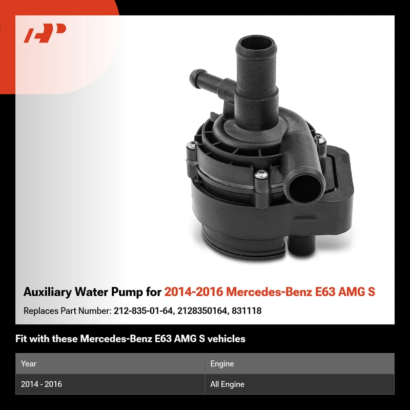 Auxiliary Water Pump for 2014-2016 Mercedes-Benz E63 AMG S | A-Premium