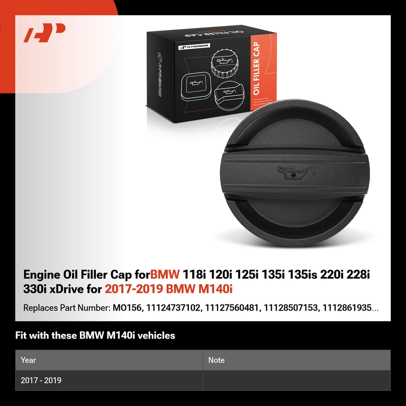 Superior 2017-2019 BMW M140i Engine Oil Filler Cap APOLC050 | A-Premium